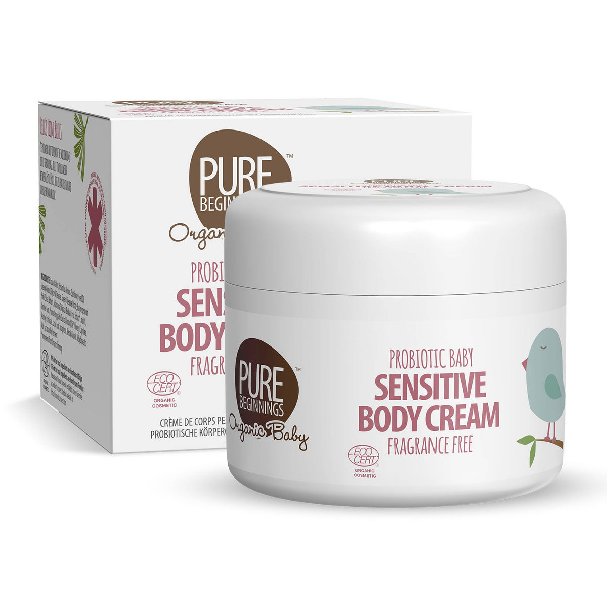 BABY SENSITIVE BODY CREAM - PURE BEGINNINGS | Flynn Jaxon